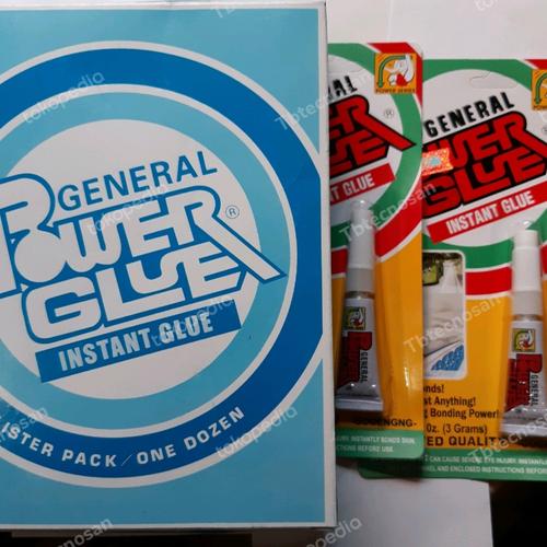 Jual lem power glue general ( isi 12 pcs ) - Kab. Tangerang ...