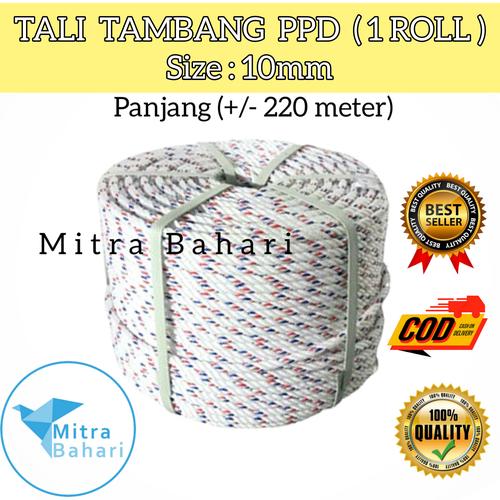Jual TALI 10MM PPD | TAMBANG PPD 10MM | TAMPAR 10MM | TALI KAPAL 10MM ...