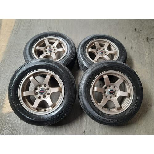 Jual Pelek-Velg Bekas Model TE37 Ring 14 Pcd 4x100-4x114 - Kota Bekasi ...