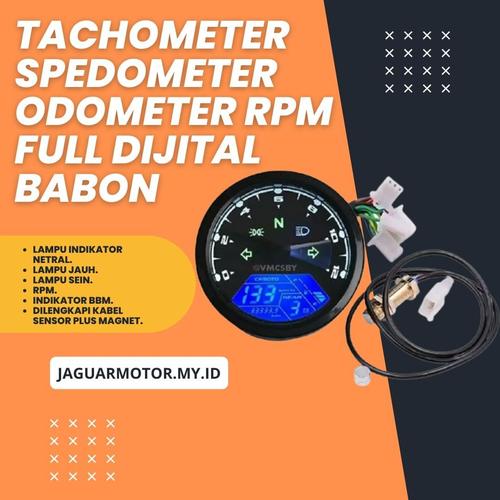 Jual Tachometer Spedometer RPM Full Dijital Babon - Kab. Sleman ...