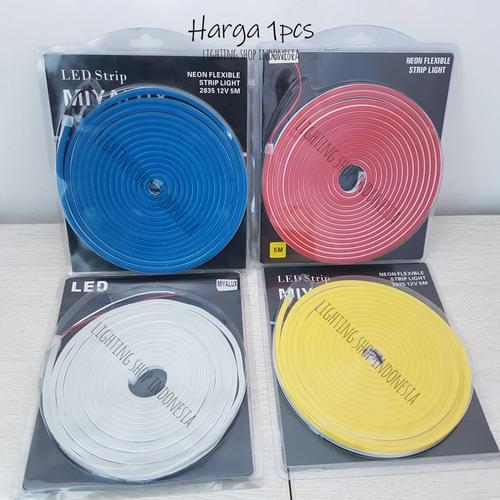 Jual Lampu strip led lampu selang Dc 12 volt 5meter flexible strip ...