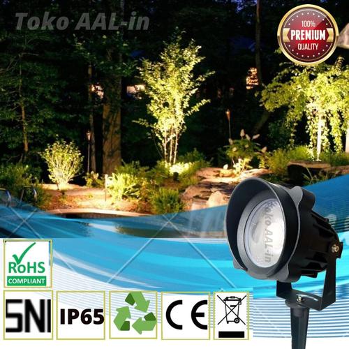 Jual LAMPU TAMAN LED COB OUTDOOR Spot Light WATERPROOF SOROT TAMAN 25W ...