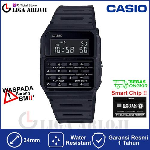 Promo CASIO CA-53WF-1BDF - Jam Tangan Calculator / Kalkulator - Hitam ...
