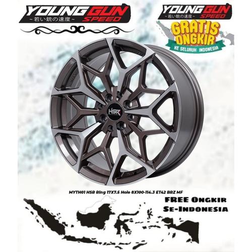 Jual Velg Mobil Ring 17 HSR MYTH01 Velg Avanza Jazz Vios Yaris Raize Mazda2 - Kota Semarang ...