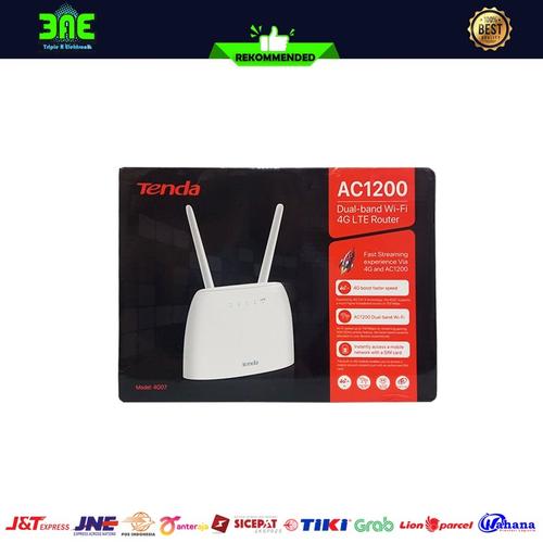 Jual Tenda 4G07 AC1200 Dual Band Router Modem Wifi Wireless 4G LTE ...