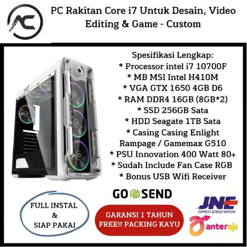 Jual PC Rakitan Core i7 Untuk Desain, Video Editing & Game - Custom - Kota Bandung - Akses ...