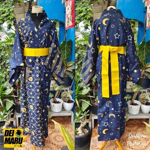 Jual Yukata Kimono Kostum Cosplay Pria Jepang Tradisional Hakama Happi - Kimono Hakama - Jakarta ...