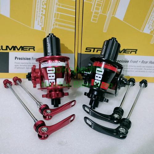 Jual Hub Freehub Strummer HM 380 MT 380 32 hole 6 bolt - Titanium ...