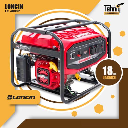 Jual LONCIN SERIES LC 4800-P 2500WATT MESIN GASOLINE GENERATOR ...
