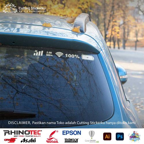 Jual g Stiker Status Bar Hp Variasi Motor Mobil Sticker Viral Wifi ...