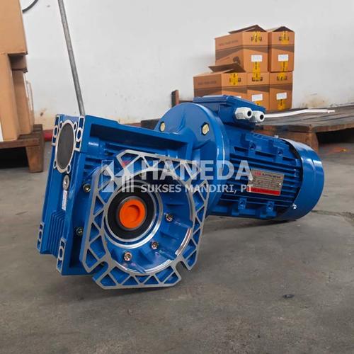 Jual Gearbox Set NMRV 075 +OF CW 4P 1.5KW 2HP 3PHASE 1500RPM - 1:50 ...