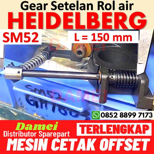 Jual Heidelberg SM52 Gear setting roll air SM52 Damper Roller ...