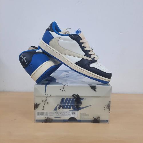 Jual Travis Scott x Fragment x Air Jordan 1 Low OG Cactus Jack Roy PK ...