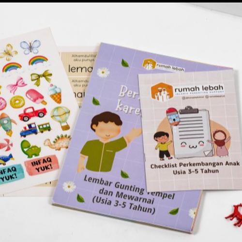 Jual Worksheet Islami Anak Rumah Lebah Usia 1-6 Tahun - 3-4 Tahun ...