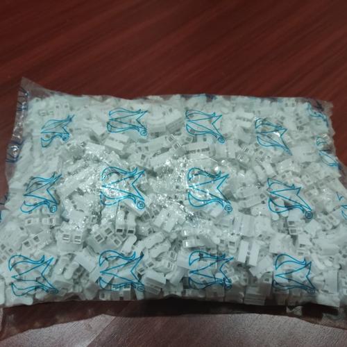 Jual 1000pcs CH-2 Quick connector 2p sambungan kabel Terminal 2 pin p ...