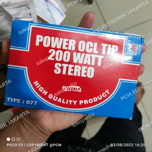 Jual kit power ocl tip 3055 200w 200watt 200 watt stereo ranic type 077 ...