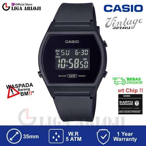 Promo CASIO LW-204-1BDF Jam Tangan Wanita / Anak Digital - Hitam Black ...