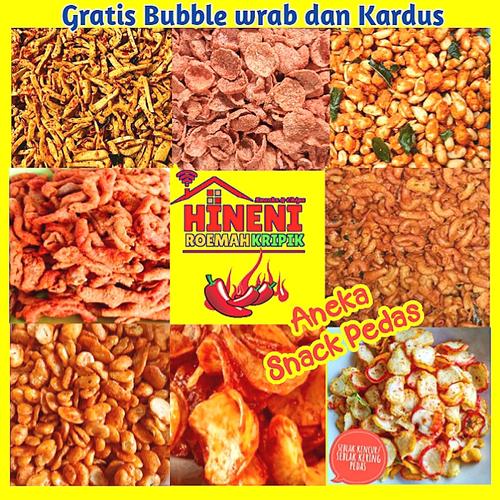 Promo Aneka Kripik Snack Pedas Spicy Kemasan 250 gram Part 1 - Stik ...