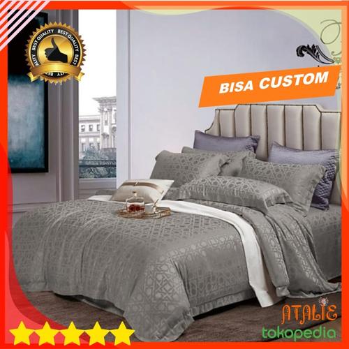 Jual Bed Cover Kingkoil Sprei Sutra Tencel Organik 160x200 180x200 200x200 - BC SET 180x200 ...