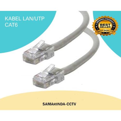 Jual KABEL LAN UTP internet CAT6 OUTDOOR 10 meter free connector rj45 ...