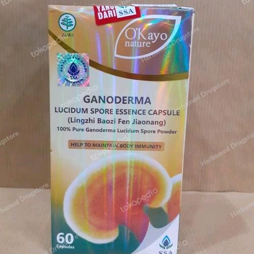 Promo Ganoderma Lucidium Spore Essence Capsule (Lingzhi Baozi Fen ...
