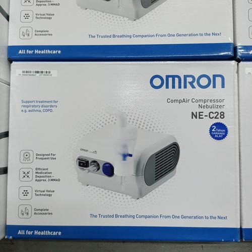Jual Nebulizer Omron NE-C28 Alat Uap / Alat Nebu Omron C28 Alat bantu ...