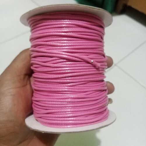 Jual Tali Korea 1 mm Tali Kulit Korea Bahan Kerajinan Gelang Dan kalung ...