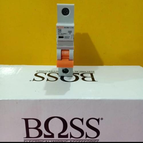 Jual Mcb 1 phase BOSS 2A 4A 6A 10A 16a 20A 25A 32A 40A MCB BOSS - Kab ...