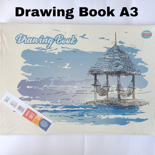 Jual Buku Gambar Sidu A3/Drawing Book A3/Peralatan Menggambar - Kota ...