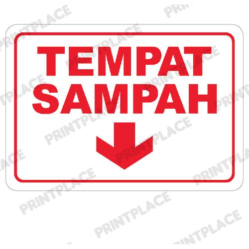Jual STICKER TEMPAT SAMPAH - Jakarta Pusat - Printplace | Tokopedia