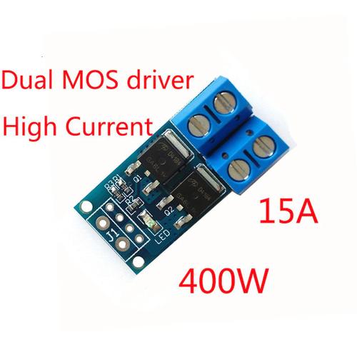 Jual 15A 400W MOS FET Trigger Switch Drive Module PWM Regulator Control ...