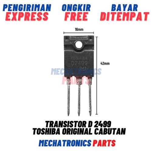 Jual TRANSISTOR D 2499 D2499 TOSHIBA ORIGINAL CABUTAN - Kota Bandung ...