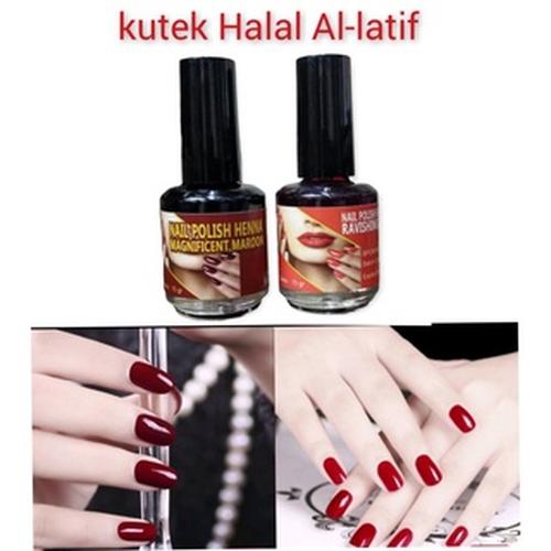 Jual KUTEK HENNA HALAL AL-latif kemasan Botol - Merah - Jakarta Pusat ...
