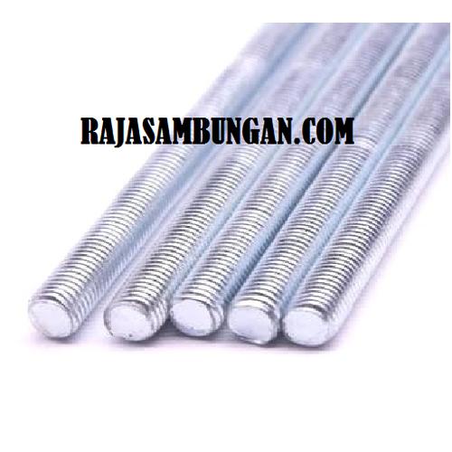 Jual As Drat Stud Bolt Stainless M 6 x 1 Meter Baut Long Thread Bolt ...