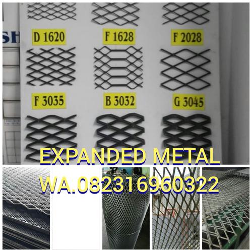 Jual plat expanded metal besi D1620 x 1,2 x 2,4 mtr. - Jakarta Barat ...