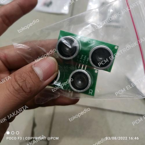 Jual kit module modul ultrasonic ultra sonic sensor us015 us 015 us15 ...