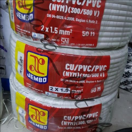 Jual Kabel Jembo NYM 2x1.5 Per Meter - Kab. Karawang - Kang_Listrik ...