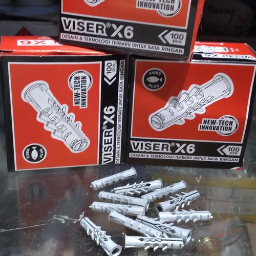 Jual 30 pcs Fiser X5 dan x6 untuk Tembok Bata Ringan per ktk - Viser x5 ...