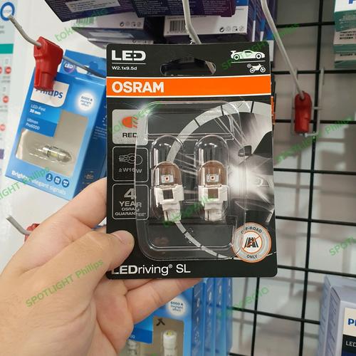 Jual OSRAM LED T16 T15 W16W Lampu Mundur Rem Spoiler Rear Fog - Merah ...