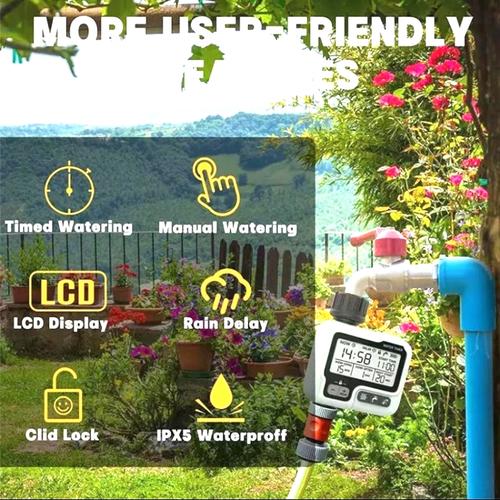 Jual Water timer Digital kran irigasi otomatis Garden HANCI HCT-322 ...