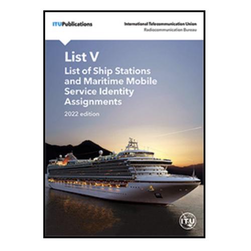 Jual Buku ITU LIST V 2022 Edition List of Ship Stations and Maritime ...