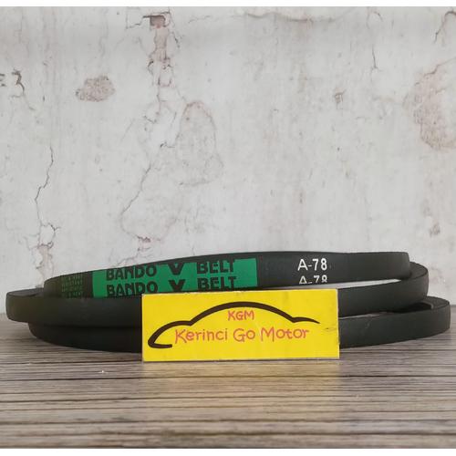 Jual BANDO VAN BELT A-78 V BELT TALI KIPAS A78 FAN BELT VANBELT POLOS A ...