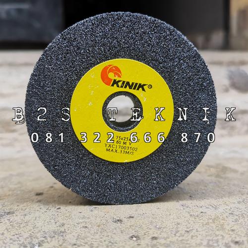 Jual Batu Gerinda 3" KINIK Grinding Wheel 1A 75 x 25 x 12.70 Dressing ...