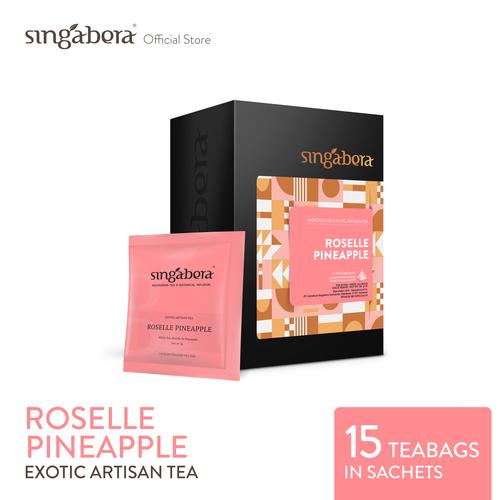 Jual Singabera Roselle Pineapple-Fruity White Tea-1 Box-15 Sachet - Kab ...