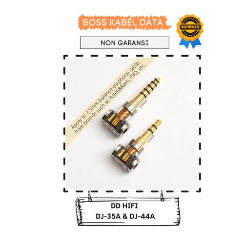 Jual DDhifi DJ35A/DJ44A 3.5mm/4.5mm To 2.5mm Balance Adapter Stainless - DJ35A - Kab. Sidoarjo ...