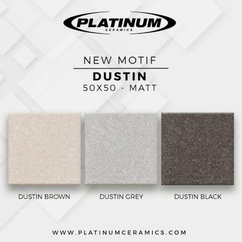 Jual KERAMIK LANTAI PLATINUM DUSTIN 50 X 50 - GREY - Kab. Bandung ...