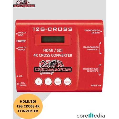 Jual DECIMATOR 12G CROSS 4K HDMI/SDI Cross Converter - Kota Surabaya ...