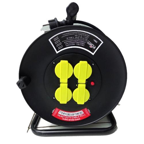 Jual kabel roll 25 meter/cable roll 25m/heavy duty cable rell high ...