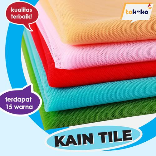 Promo Kain Tile Halus Part 2 Polos Aneka Warna Import Taiwan untuk ...