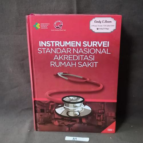 Jual Instrumen Survei Standar Nasional Akreditasi Rumah Sakit - Kota Depok - Buku Aleks | Tokopedia
